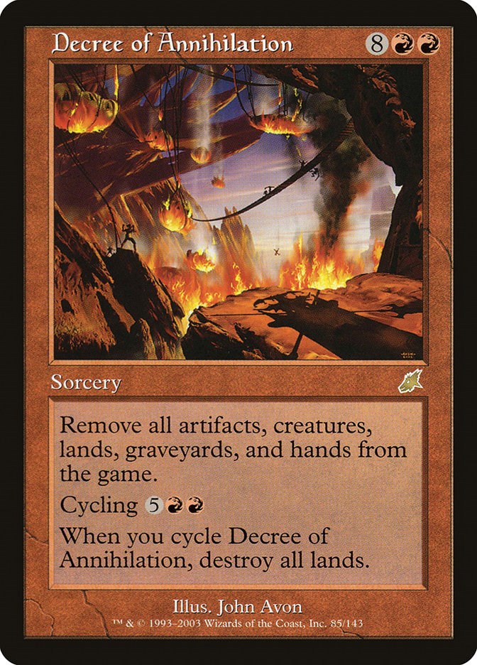 Decree of Annihilation [SCG - 85]